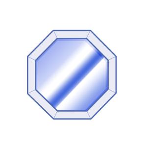 Octogone, Assemblage, PVC Architectural